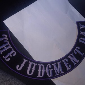 Motorcycle Patches Rocker Patch Set Iron on Custom Back Patch ...