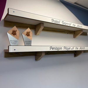 Engraved Trophy Award With Logo & Wording for Schools, Football, Dance ...