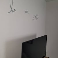 Be Our Guest Metal Wall Art, 3 Piece Sign With Powder Coat Bedroom ...
