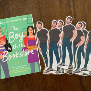 Book Boyfriend Stickers group 2 - Etsy