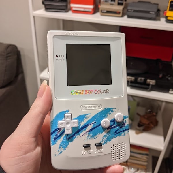 90s Pattern Gameboy Color Shell Diy - Etsy
