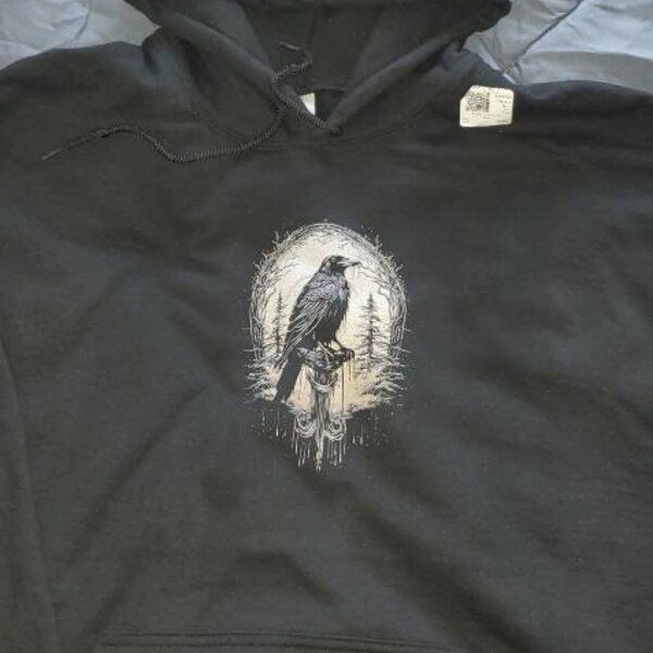 Raven Stained Glass Lamp - Raven Lamp, Stained Glass Purple Blue Lamp ...