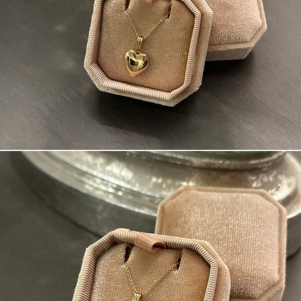 Round Circle Mini Locket, Gold Filled, Silver, Minimalist Personalized ...