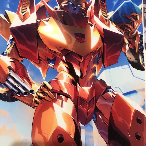 Rodimus V2 | Transformers MTMTE Print - Etsy