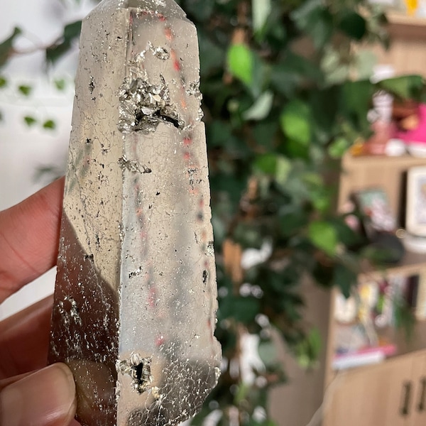 Pyrite Obelisk Crystal Tower - Raw Natural Large Pyrite Towers - High ...
