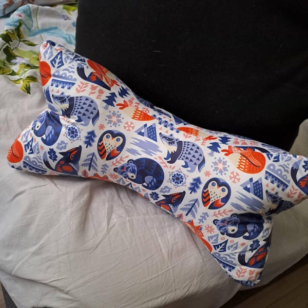 Ergonomic Reading Bone Reading Cushion Book Holder or Cervical Wedge ...
