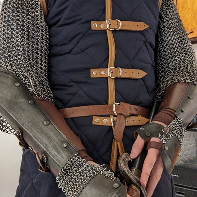 Leather Scale Armor ,medieval Leather Armor Set , Leather Scale Armor ...