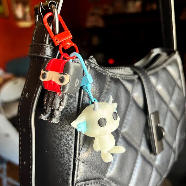 Ned Bayou Glow in the Dark Keychain - Twenty One Pilots Gift - Clancy ...