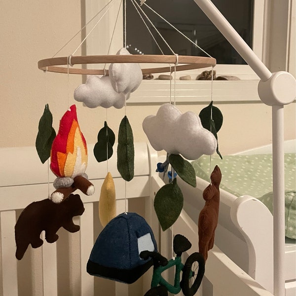 Sea Creature Baby Mobile, Scuba Baby Mobile, Snorkeling Boy Nursery ...
