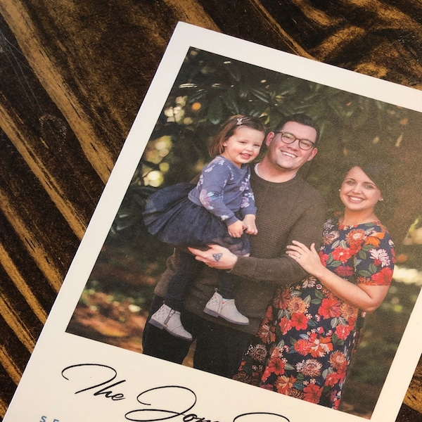 Photo Missionary Prayer Cards Missions Announcement Card - 4 X 4 Inch ...