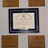 Floating Glass Degree Frame, College Diploma Frame, Custom Diploma ...
