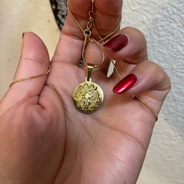 Goddess Durga Maa Pendant Necklace, Goodluck Charm - Etsy