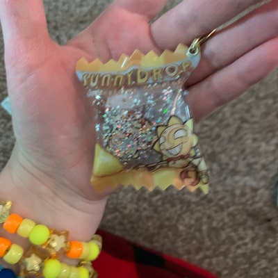 FNAF Daycare Attendant Keychain Sun Moon Candy Bag Charm Sundrop ...