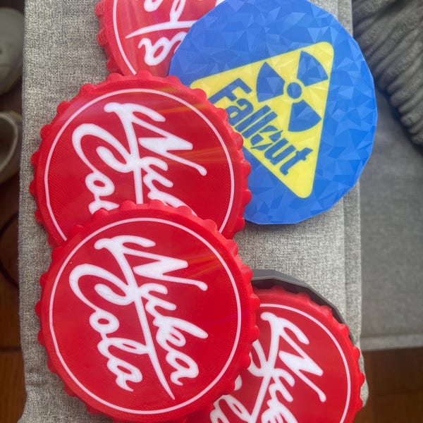 3D Printed F1 Coasters Set – Formula 1 Pirelli Tire Drink Coasters ...