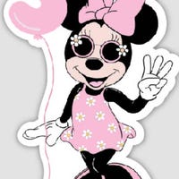 Minnie Mouse Second Birthday Peace Sign Clipart - Etsy Canada