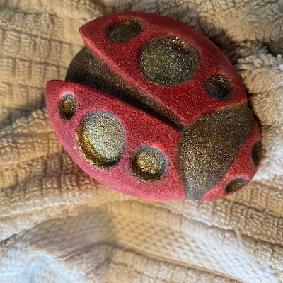 Ladybug Mold Plastic Mold for Bath Bombs Soap Mold Resin Mold Craft ...
