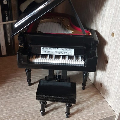 Miniature Grand Piano Musical Instrument Grand Piano Model Miniatures ...