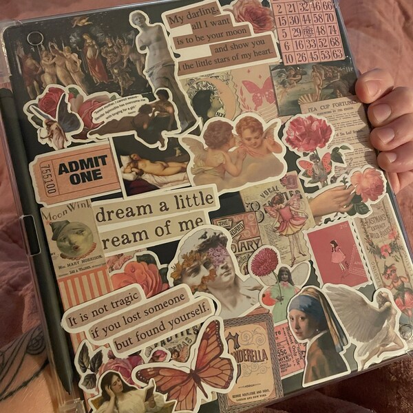 10pc Renaissance Art Sticker Pack - Etsy