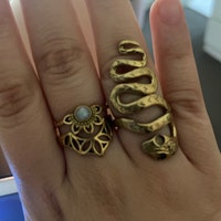 Unisex Gold Bracelet, Gypsy Bangle, Boho Bracelet, Handmade Brass ...