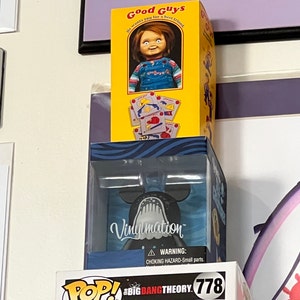 Child's Play Chucky Doll Box Ships to You Cut, With Fold Lines Scored ...