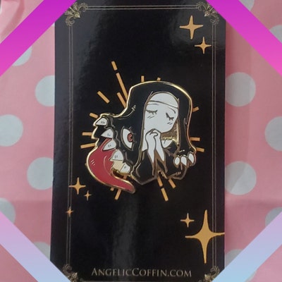 Headless Angel Gothic Enamel Pin, Angelcore Pin, Occult Macabre Pin ...
