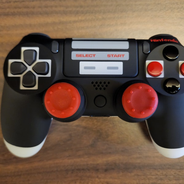 Custom NES Nintendo Themed Playstation 4 PS4 Dualshock 4 Controller - Etsy