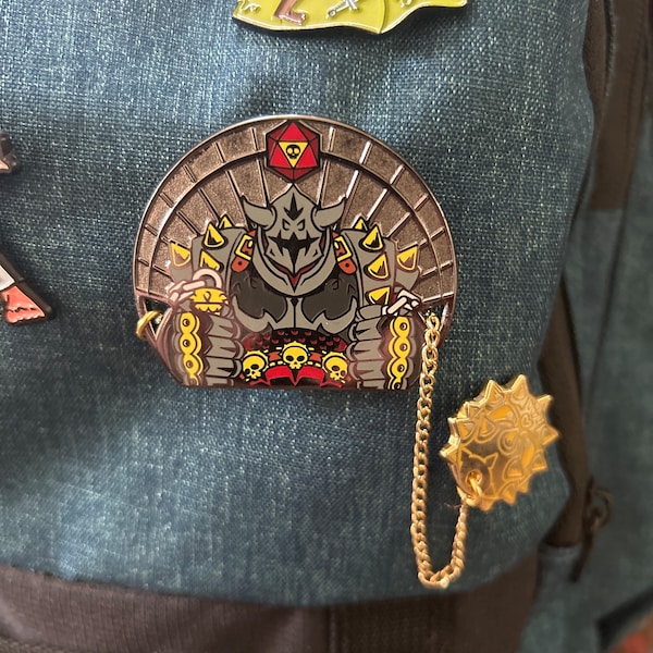 Treasure Chest Token - D&D / RPG Playable Enamel Sliding Pin - Etsy