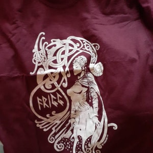Frigg Frigga Aesir Goddess Rune Norse Viking T-shirt WH - Etsy