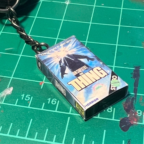 Miniature VHS Inspired Movie Keychain Charm Tons of Titles You Choose ...