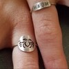 Karma Ring Handmade Ringboho Ring Sterling Silver - Etsy