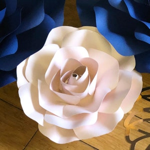 Small Rose SVG PNG DXF Tiff Small Rose Petal Template, Digital Version ...