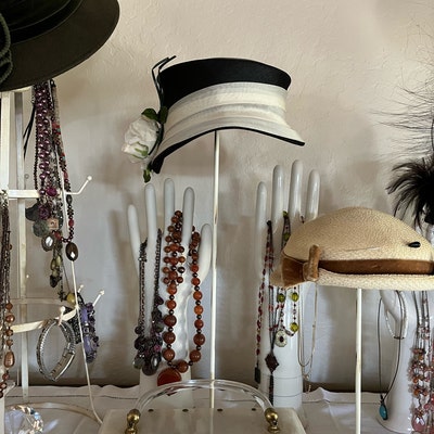 Hat Stand, Millinery Hat Stand, Vintage Hat Stand, Antique Style Hat ...
