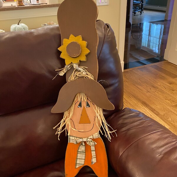 E-PATTERN Sammy Scarecrow 10x32 Door Hanger Wood Craft DIY Pattern - Etsy