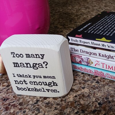 Mini Quote Block, Motivational Quote, Strength Quote, Office Decor ...