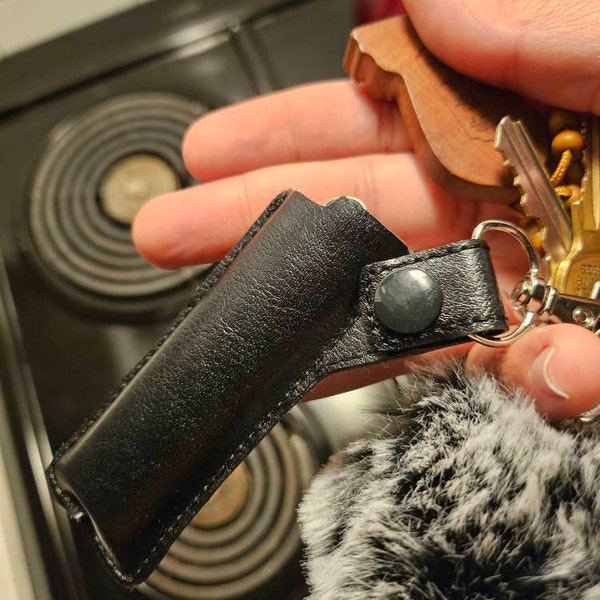 Lighter Holder, Keychain Lighter, Gift for Him, Smoker Accessory ...