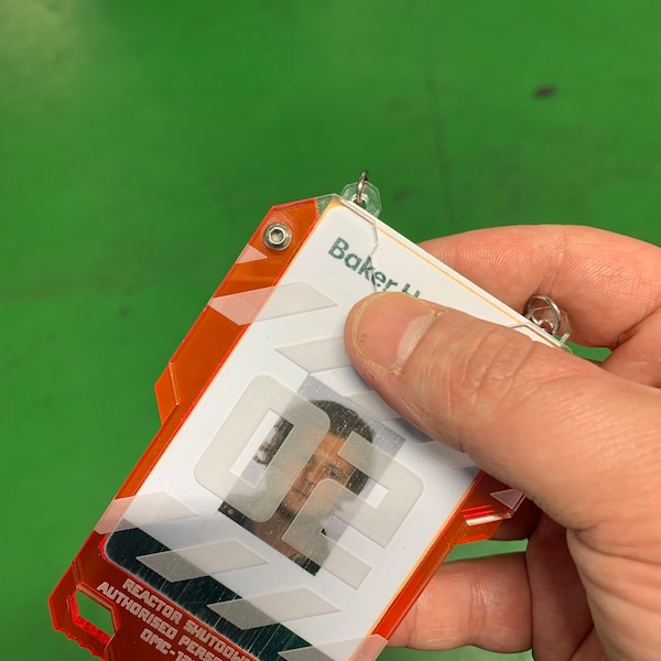Cyberpunk Keycard Style Card ID Holder - Etsy