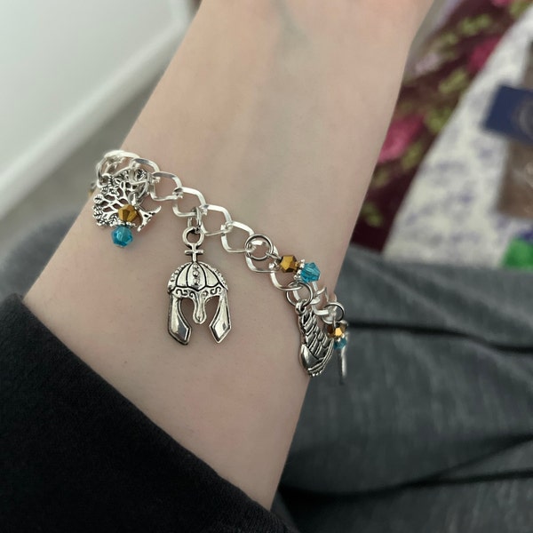 The Song of Achilles Inspired Charm Bracelet - Etsy