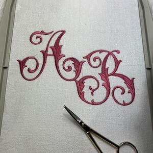 Machine Embroidery Design Fancy Frame Divided Frame Monogram Frame Six ...