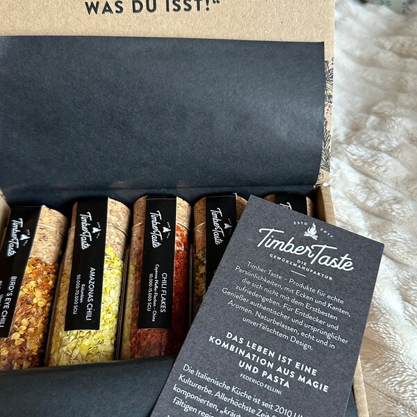 Scharfes Chili Geschenkset bis 700000 Scoville I 5 handverlesene Chilis ...