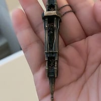 Lilith Shrine Necklace With Peridot in Bronze Witchy Gothic Chain ...