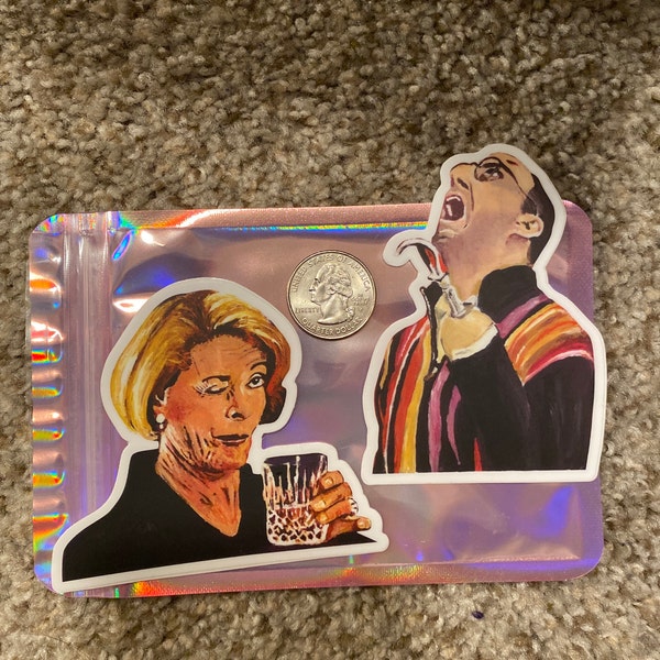 Lucille Bluth (from Arrested Development) Print of Acrylic Portrait ...