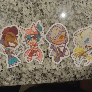 Overwatch Support Stickers // OW2 - Etsy