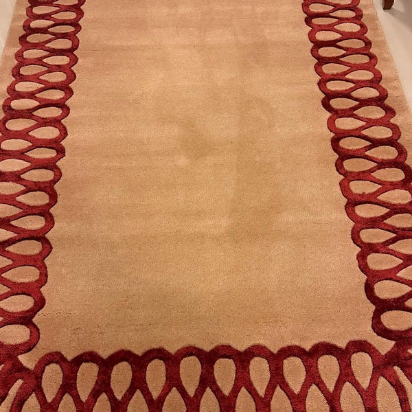 EVELINA KROON berry Rain Rug Hand-tufted 100% Wool Handmade Area Rug ...