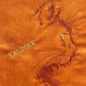 Circle Monogram Frame Machine Embroidery Design Two Sizes Fit Hoops 5x7 ...