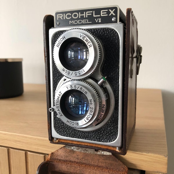 Ricoh Ricohflex Model VIIS Vintage Medium Format TLR Camera, Overhauled ...