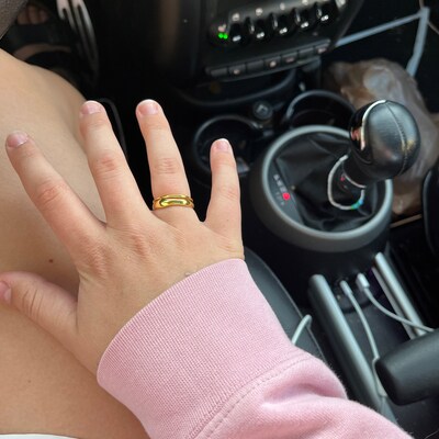 Set of 2: Duo Form Rings by Caitlyn Minimalist Minimalist - Etsy