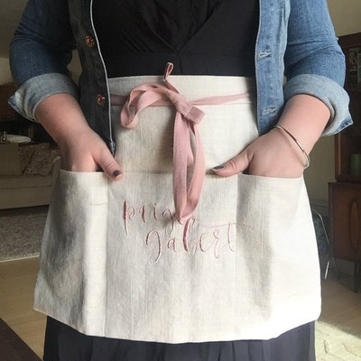 Custom Half Apron : Vendor Aprons, Custom Embroidery, Florist Apron ...