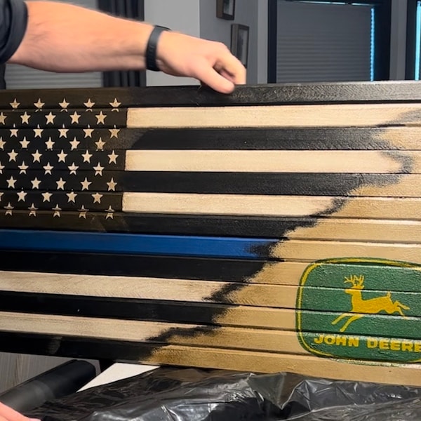 American John Deere Flag, American Flag, John Deere Flag - Etsy