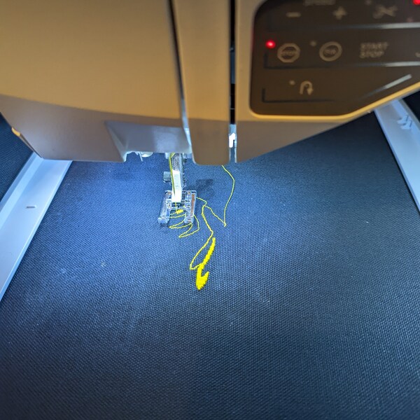 Phoenix Machine Embroidery Design Tested - Etsy