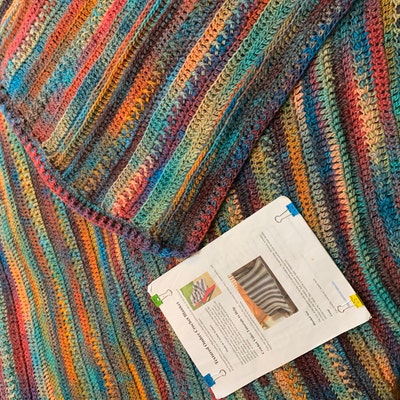 Double Crochet Ripple Stitch, Easy Wavy Crochet Pattern Quick and Easy ...